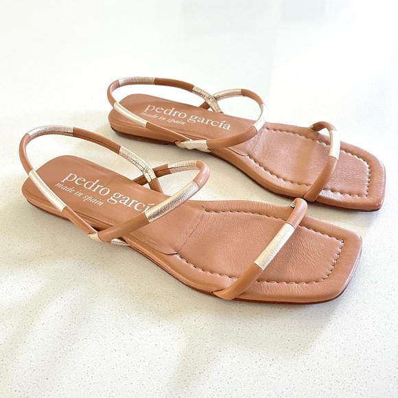 Pedro Garcia | Shoes | Pedro Garcia Square Toe Almond Sandal | Poshmark